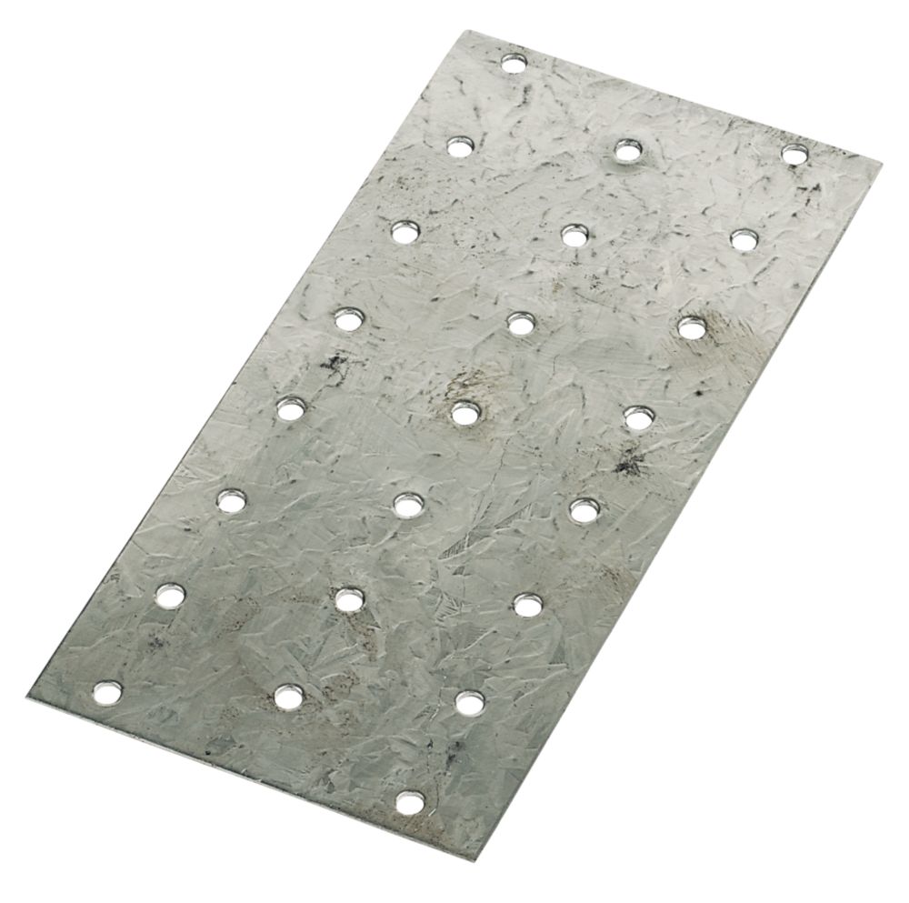 Sabrefix Hand Nail Plates Galvanised DX275 150mm x 75mm 25 Pack - Screwfix