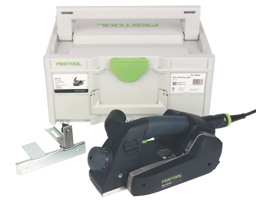Festool EHL 65 EQ-Plus 4mm Electric Planer 230V - Screwfix