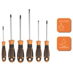 Magnusson Mixed Screwdriver Set 6 Pieces - Screwfix