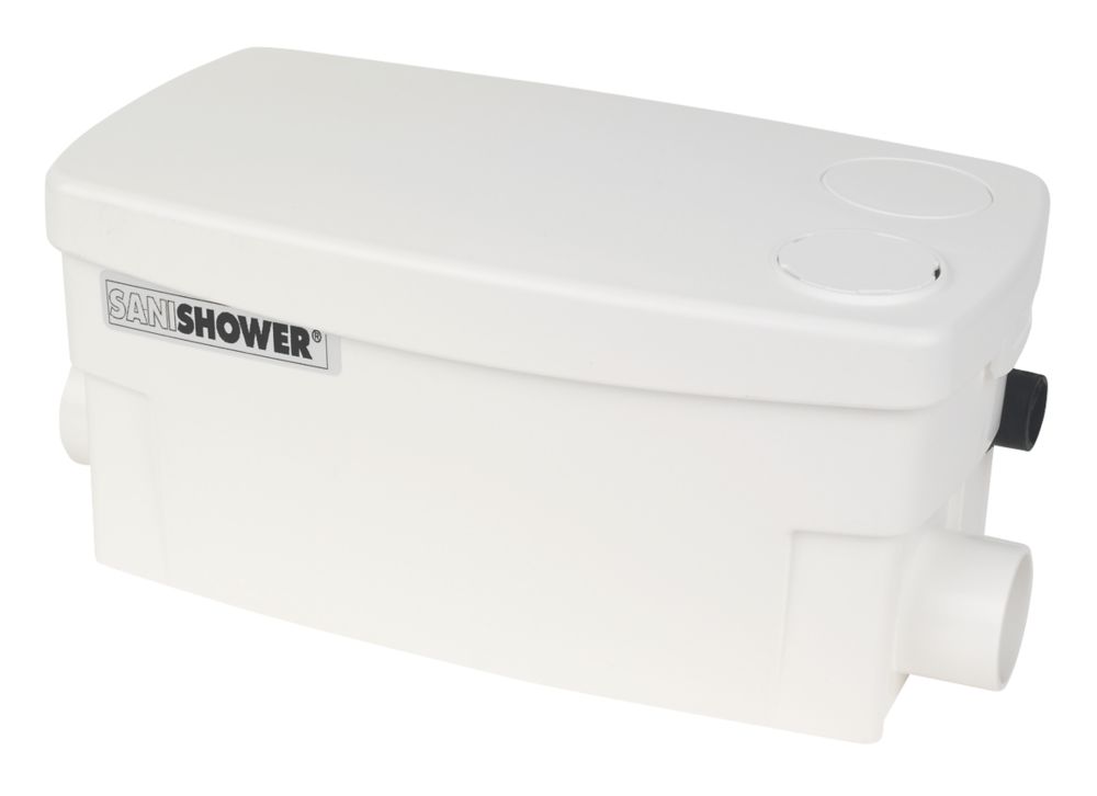 Saniflo Sanishower+ Macerator 250W 220 / 240V - Screwfix