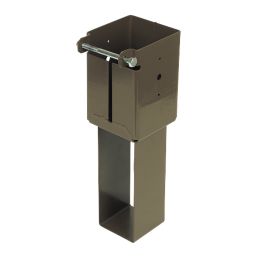 Sabrefix Concrete-In Post Supports 100 x 100mm 2 Pack - Screwfix