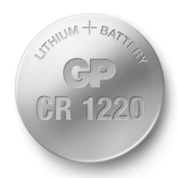 GP Batteries CR1220 3V Coin Cell Lithium Battery - Screwfix