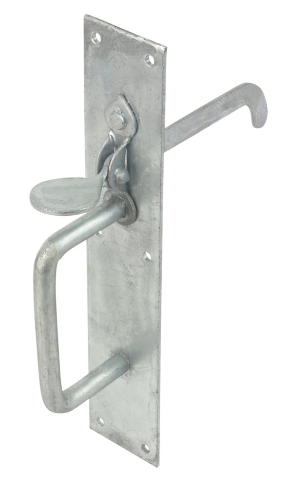 GateMate Suffolk Latch Silver 200mm - Screwfix