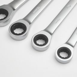 C.K Ratchet Combi Spanner Set 7 Pieces - Screwfix