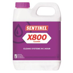 Sentinel X800 Central Heating System Cleaner 1Ltr - Screwfix
