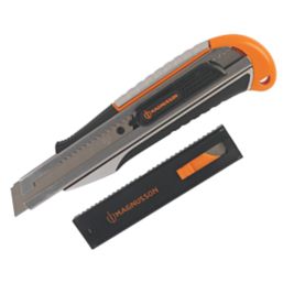 Magnusson Retractable 25mm Snap-Off Knife - Screwfix