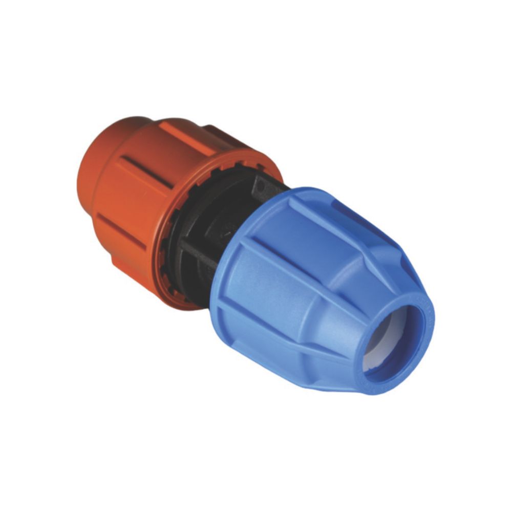 FloPlast 491001 MDPE Copper Adaptor 20mm x 15mm - Screwfix