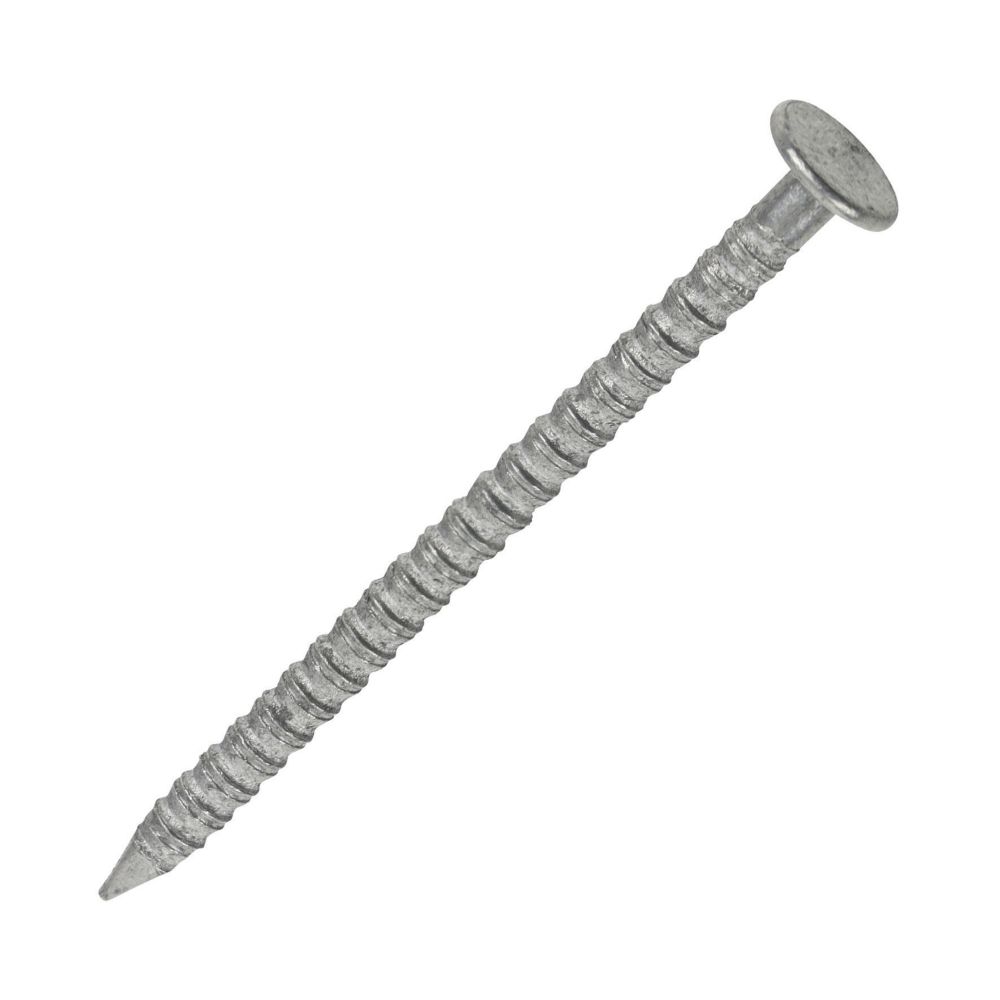 Timco Annular Ringshank Nails 2.36mm x 40mm 1kg Pack - Screwfix