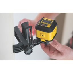 Stanley Cross90 Red Self-Levelling Cross-Line Laser Level - Screwfix