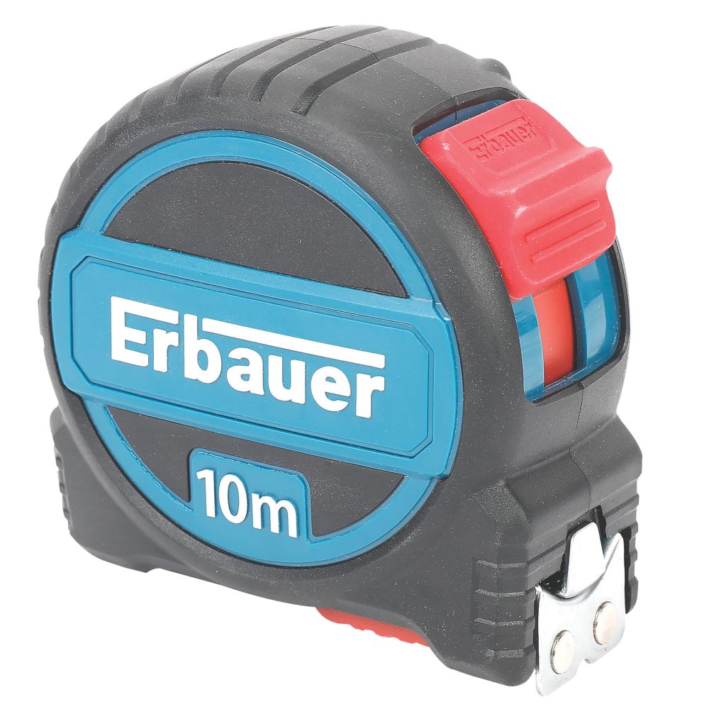 Erbauer 10m Tape Measure - Screwfix