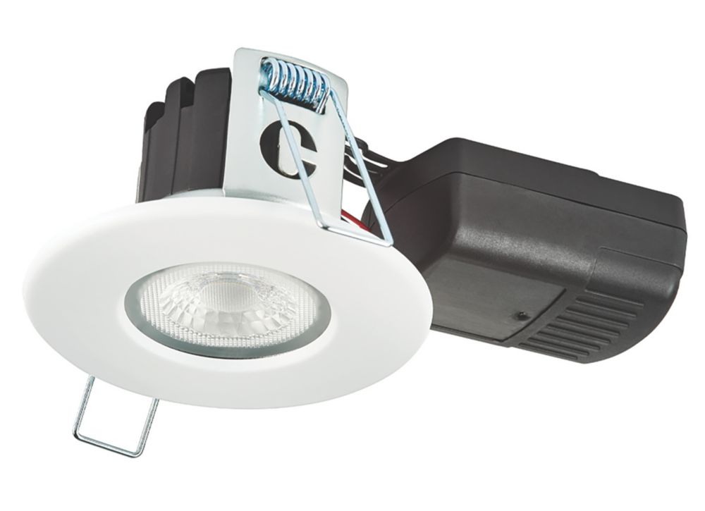 Collingwood H2 Lite 500 Fixed Fire Rated LED Downlight Matt White 5W ...
