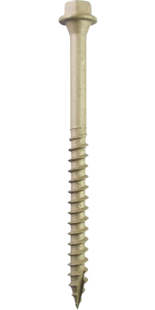 Timberfix Hex Socket Structural Timber Screws 6.3mm x 150mm 50 Pack ...