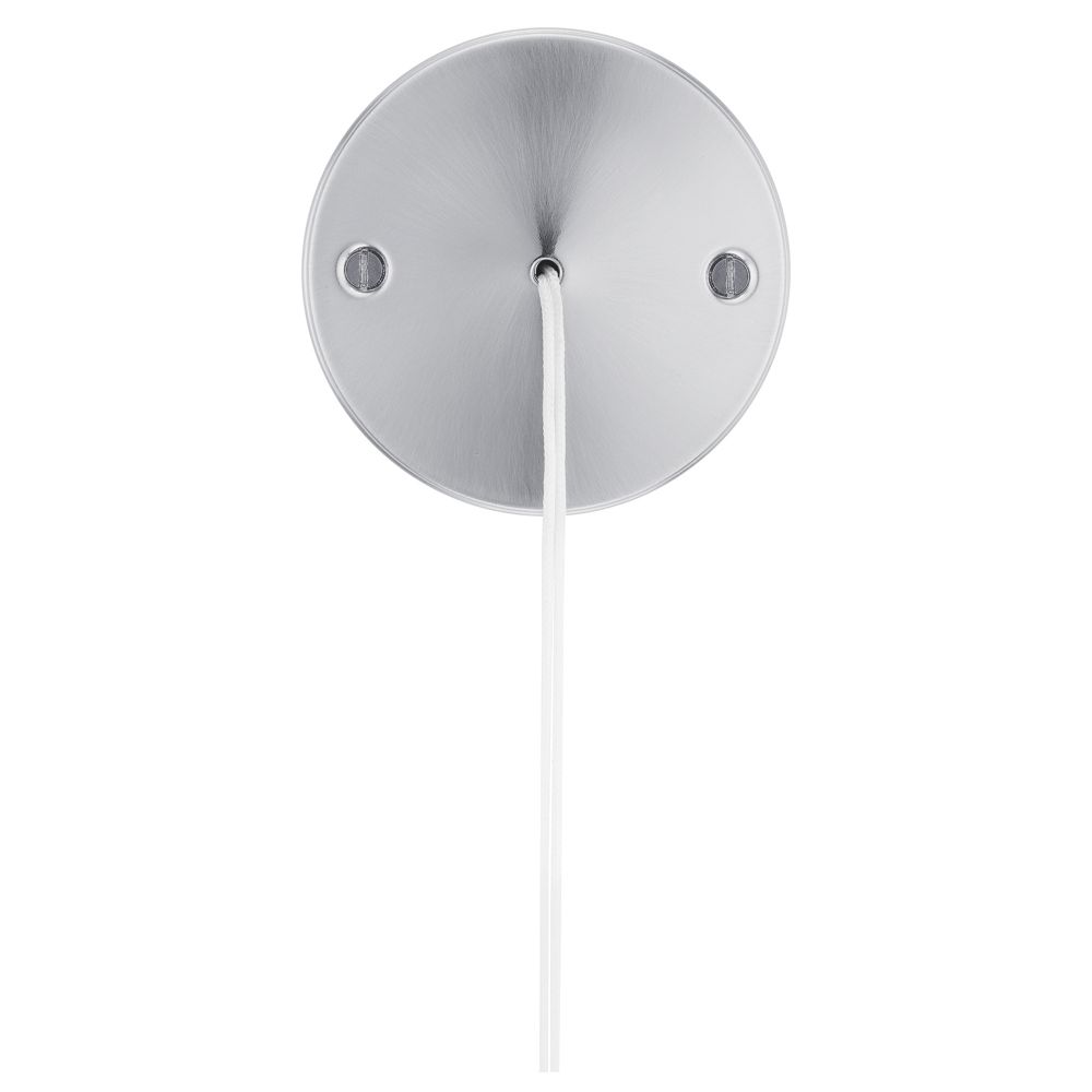LAP 6A 2-Way Ceiling Switch Brushed Steel - Screwfix
