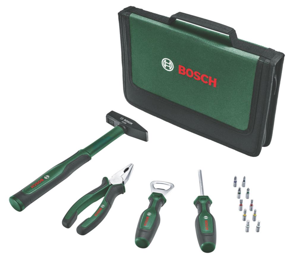 Bosch Easy Starter (V2) Hand Tools 14 Piece Set - Screwfix