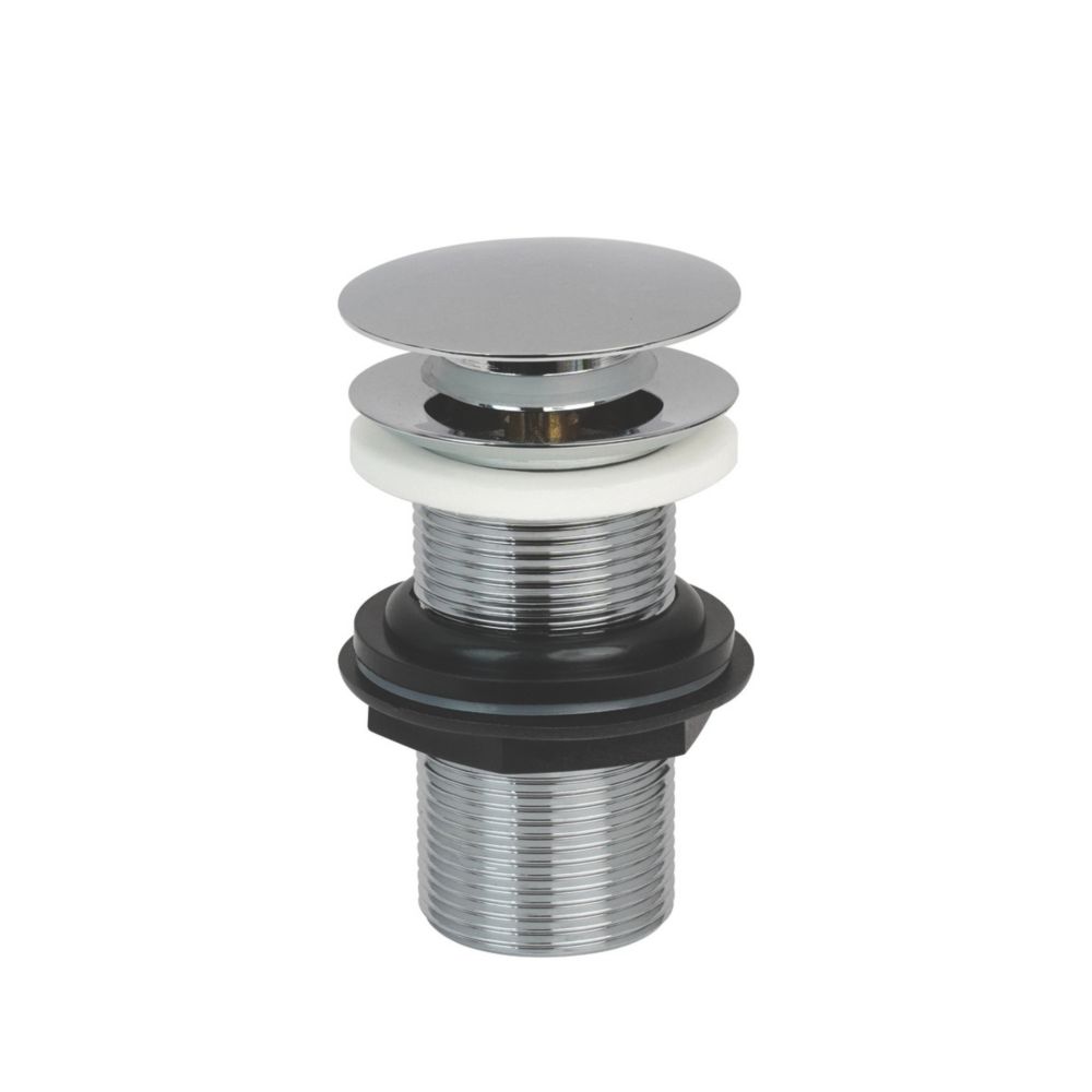 Flomasta Unslotted Basin Waste 32mm - Screwfix