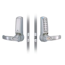 Codelocks CL4010 SS Electronic Medium Duty Push-Button Lock Tubular Latch - Screwfix
