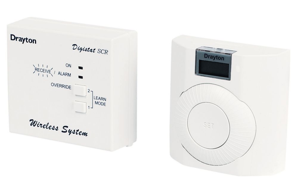 Drayton Digistat 1-Channel Wireless +RF Room Thermostat | Wired ...