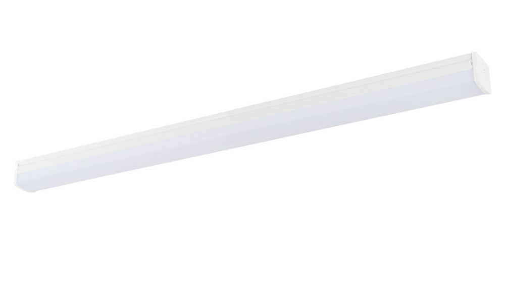 LAP Oxbo Twin 4ft LED Batten 37W 4400lm 220-240V - Screwfix