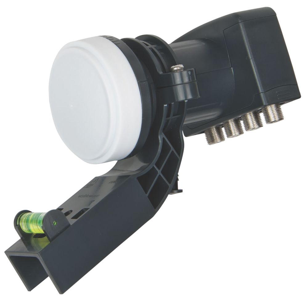 Visiblewave 4-Output Universal Quad LNB - Screwfix