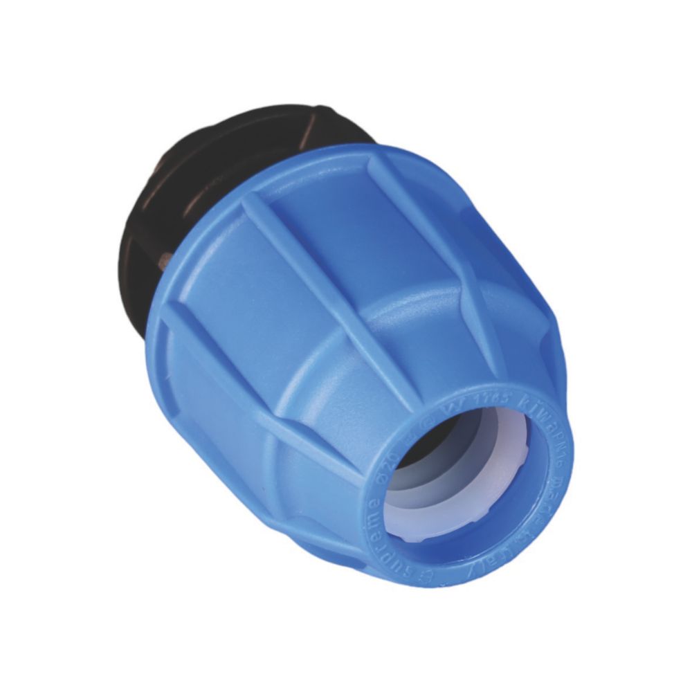 FloPlast 491102 MDPE Male Adaptor 20mm x 1/2" - Screwfix