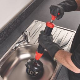 Forge Steel Plunger Set 155 & 68mm - Screwfix