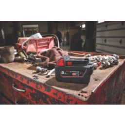 Milwaukee M18 B5-CR 18V 5.0Ah Li-Ion RedLithium Chemical Resistance ...