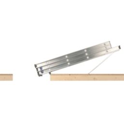 3-Section Aluminium Loft Ladder 3m - Screwfix
