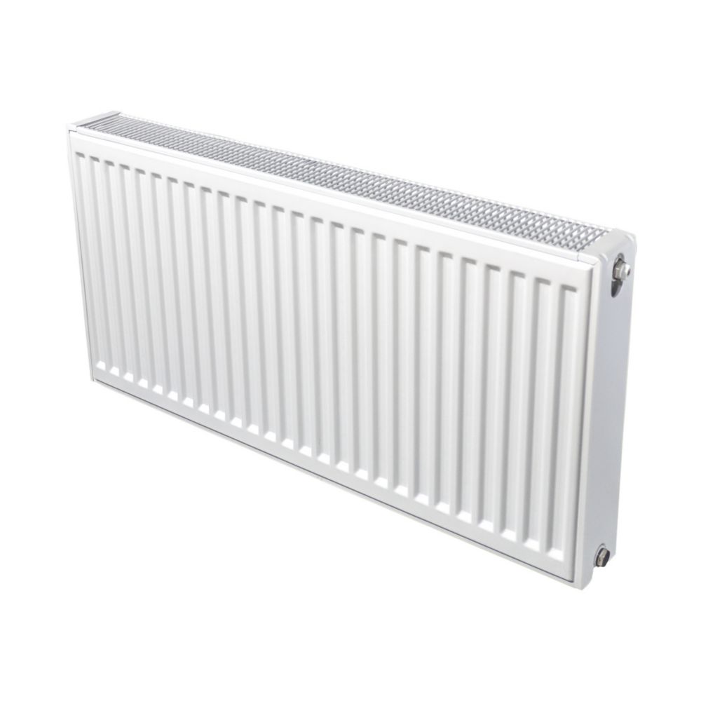 Stelrad 450mm x 900mm 4071BTU White Type 22 Convector Radiator - Screwfix