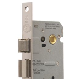 Smith & Locke Fire Rated 3 Lever Polished Chrome Architectural Sash ...