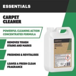 Essentials Carpet Detergent 5Ltr - Screwfix