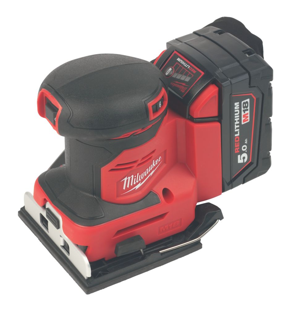 Milwaukee M18BQSS-502B 18V 2 x 5.0Ah Li-Ion RedLithium Cordless Sheet ...