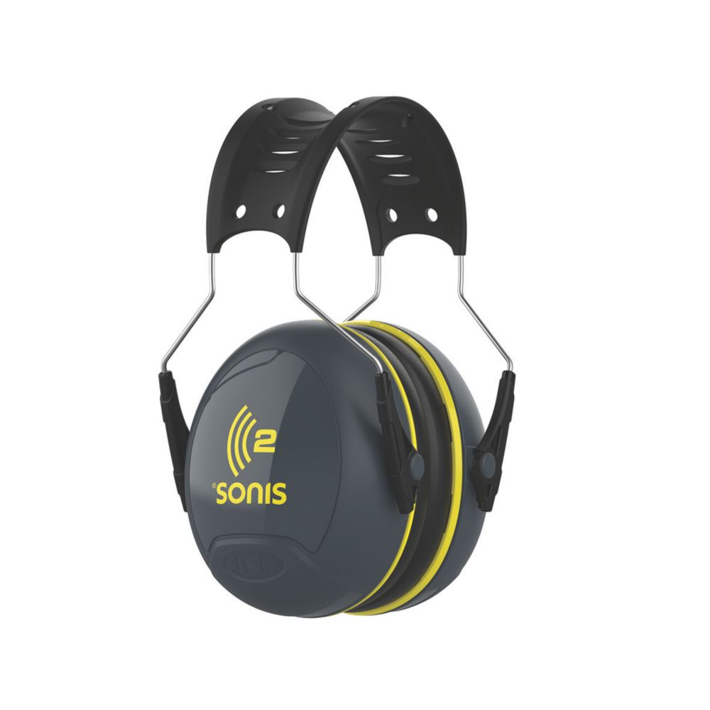 JSP Sonis2 Headband Ear Defenders 31dB SNR - Screwfix