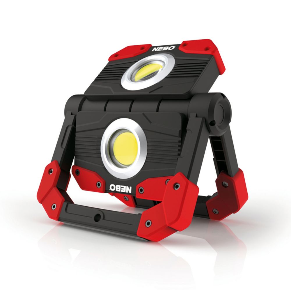 Nebo Omni Rechargeable LED Work Light with Power Bank 2000lm - Screwfix