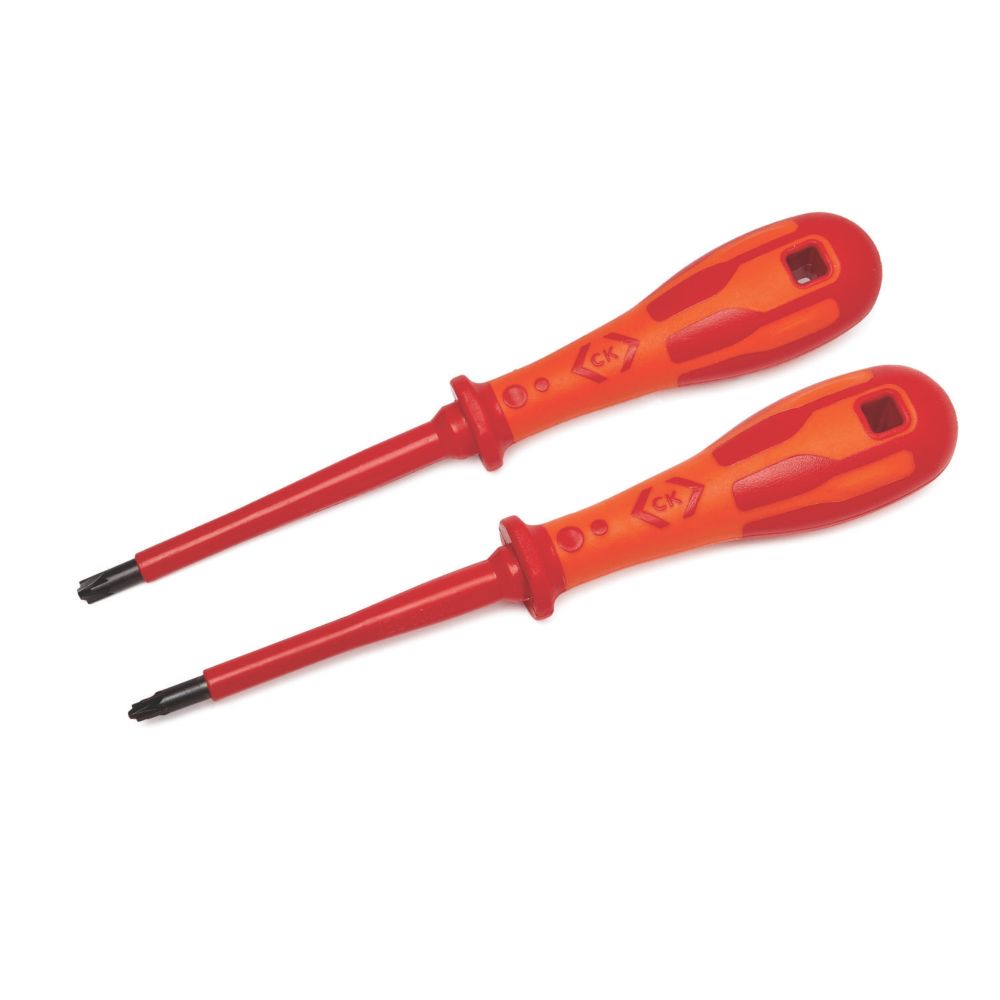C.K Dextro Modulo Mixed VDE Screwdriver Set 2 Pcs - Screwfix