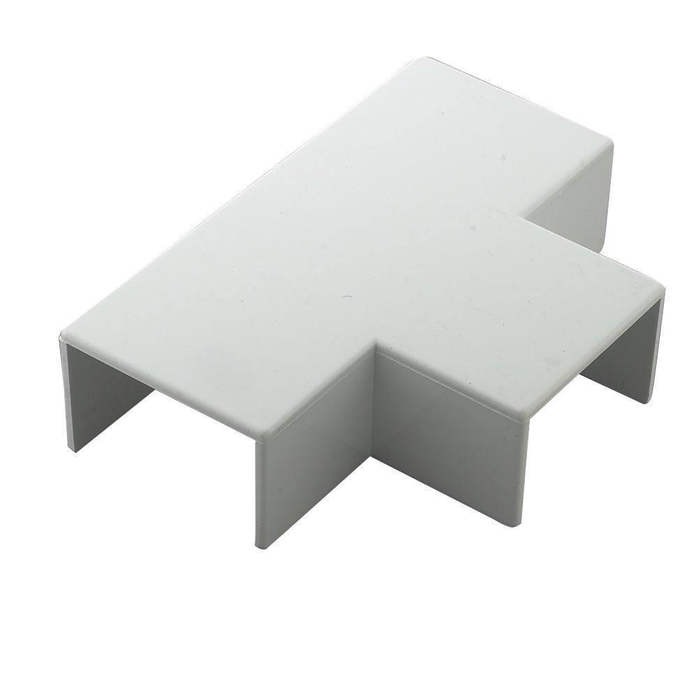 Tower Trunking Flat Tee 38mm x 25mm - Screwfix