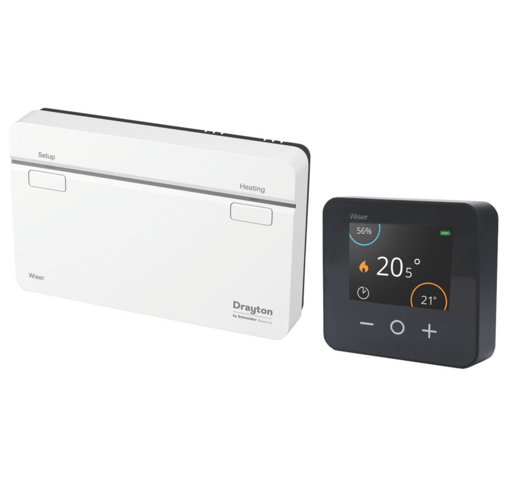 Drayton Wiser Wireless Heating Internet-Enabled One-Channel Smart ...