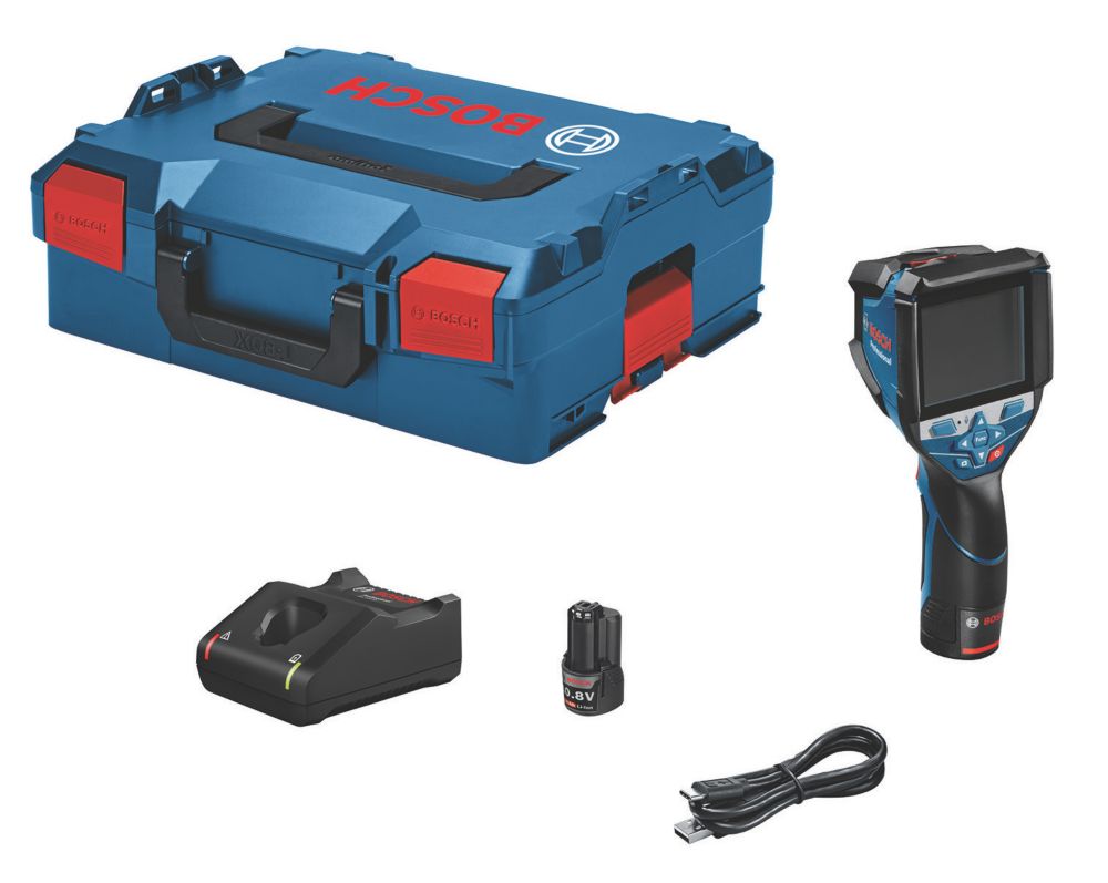 Bosch GTC 600 C 12V 1 x 2Ah Li-Ion Coolpack Thermal Imaging Camera 3.5 ...