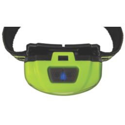 Luceco Rechargeable LED Head Torch Green 150lm - Screwfix