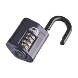 Squire Water-Resistant Combination Padlock Blue 50mm - Screwfix