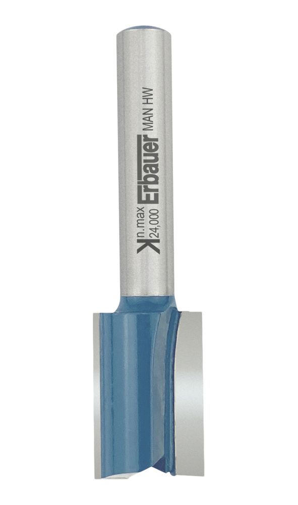 Erbauer 1/4" Straight Router Cutter 12.7mm x 19mm - Screwfix