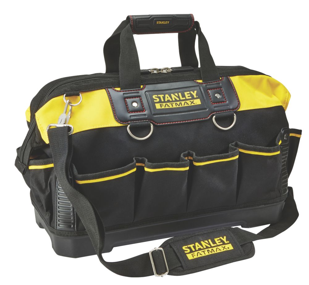 Stanley FatMax Hard Base Tool Bag 18" | Tool Bags | Screwfix.ie