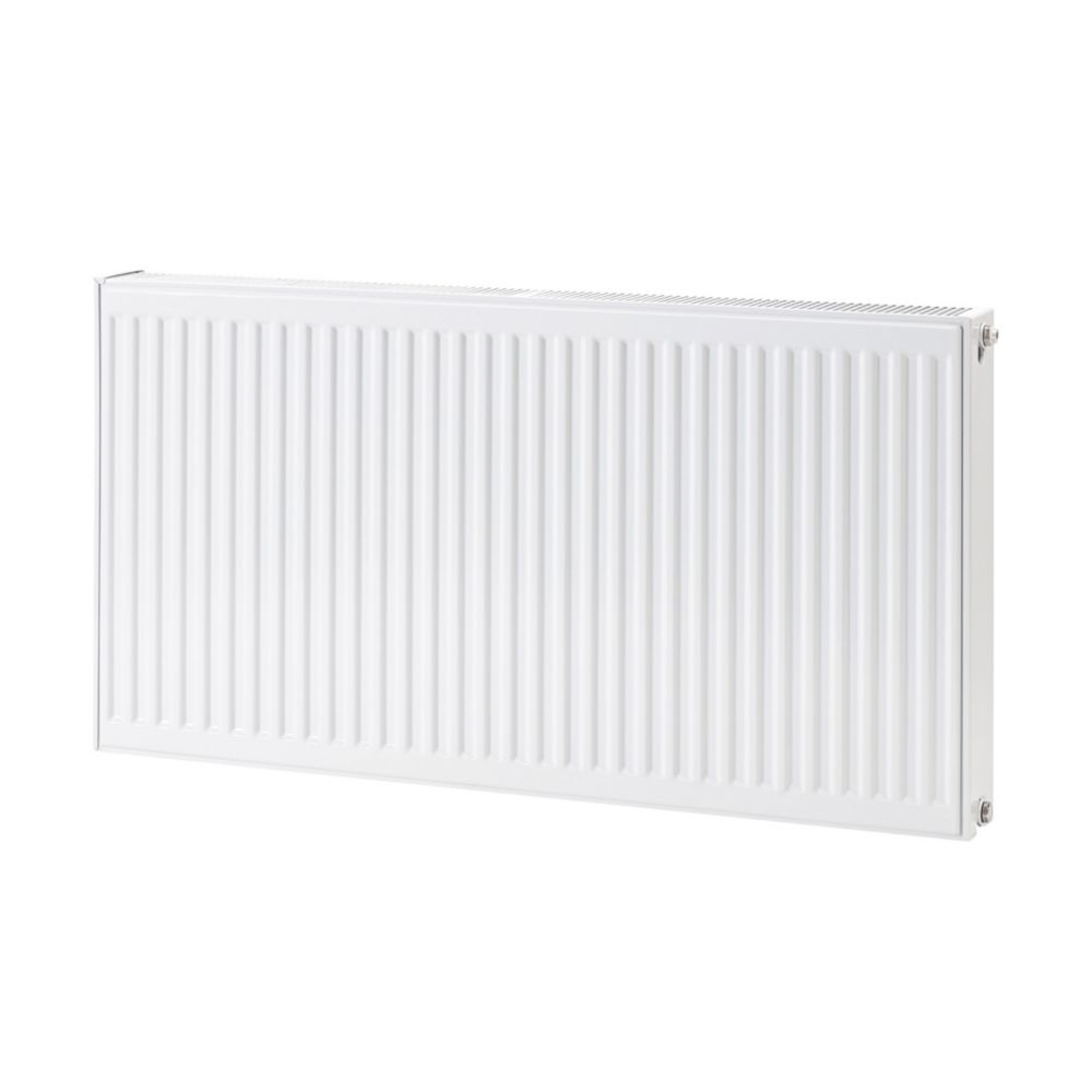 Flomasta 600mm x 1100mm 6415BTU White Type 22 Convector Radiator - Screwfix