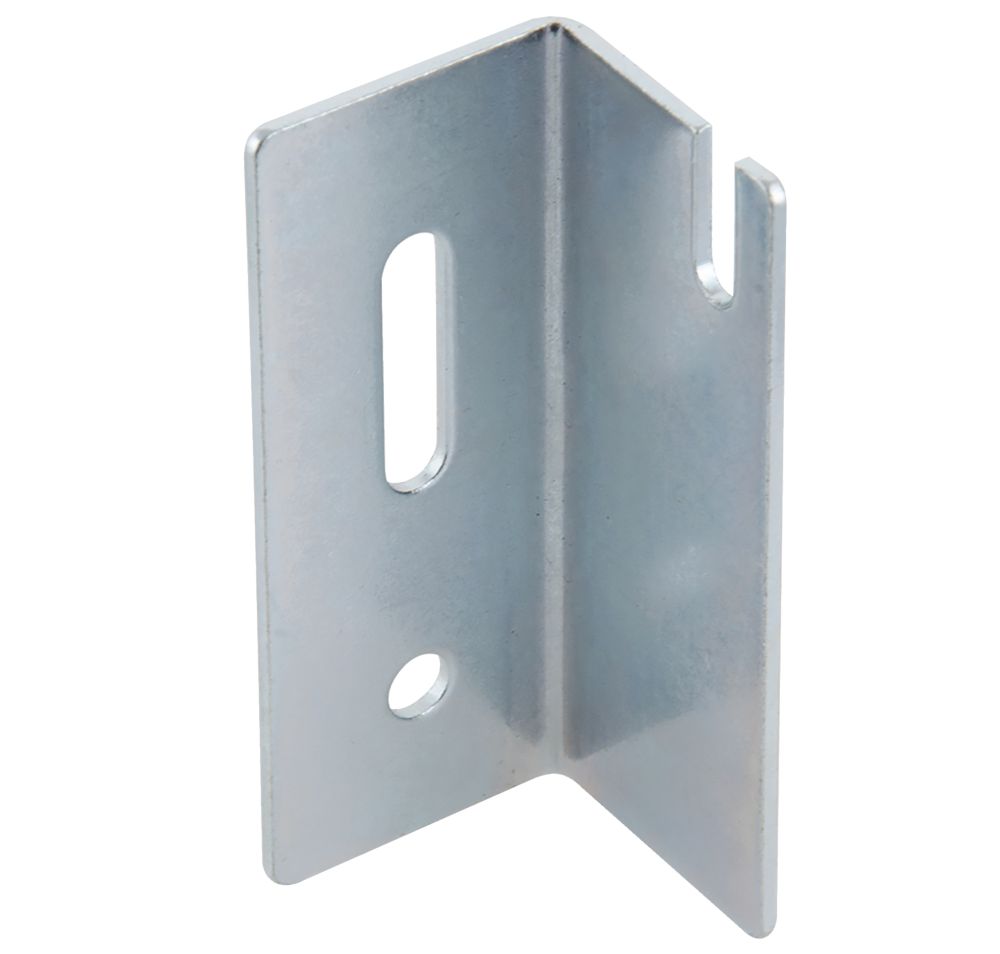 Suki Universal Radiator Brackets Zinc 30mm x 75mm x 2mm 4 Pack - Screwfix