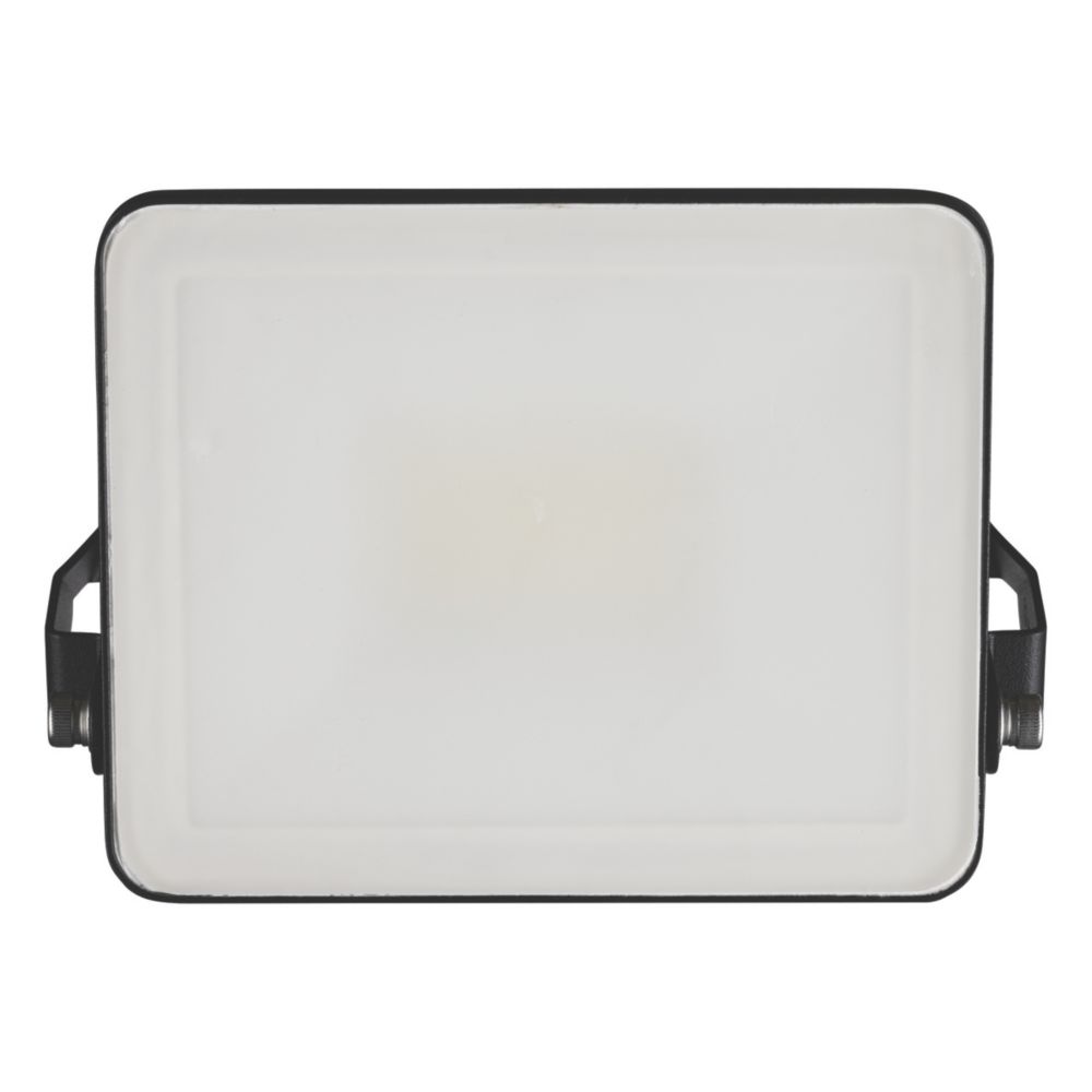 TCP Indoor & Outdoor LED Floodlight Black 10W 1600lm - Screwfix