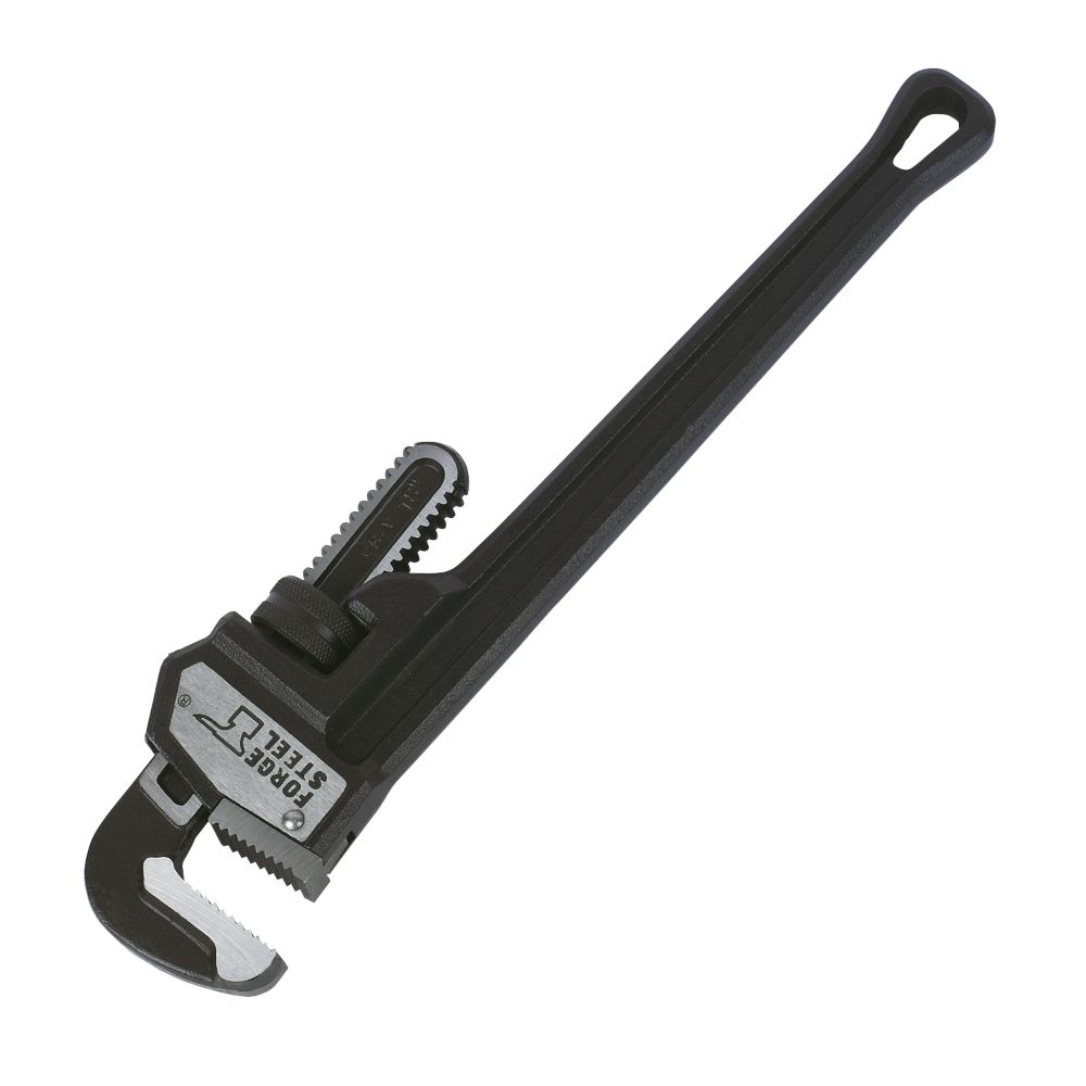 Forge Steel Pipe Wrench 24" - Screwfix