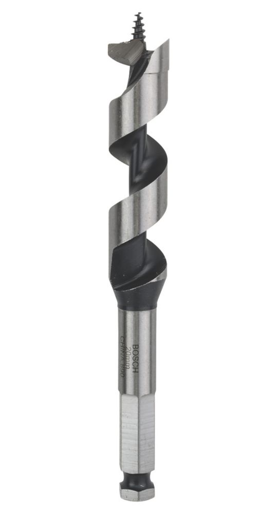 Bosch Spur Hex Shank Auger Wood Drill Bit 20mm x 160mm - Screwfix