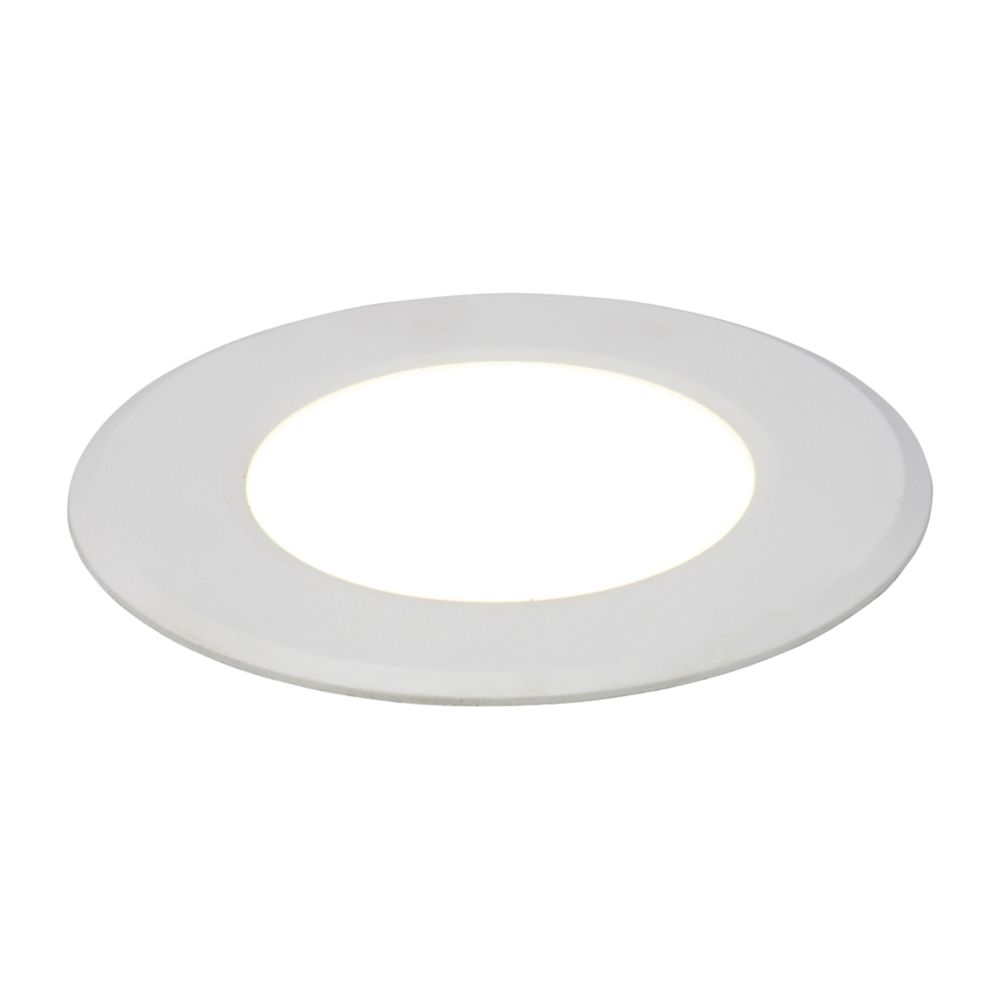 4lite Fixed LED Slim Downlight White 4W 390lm - Screwfix