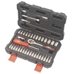 Forge Steel 1/4" Drive Socket Set 38 Pieces - Screwfix