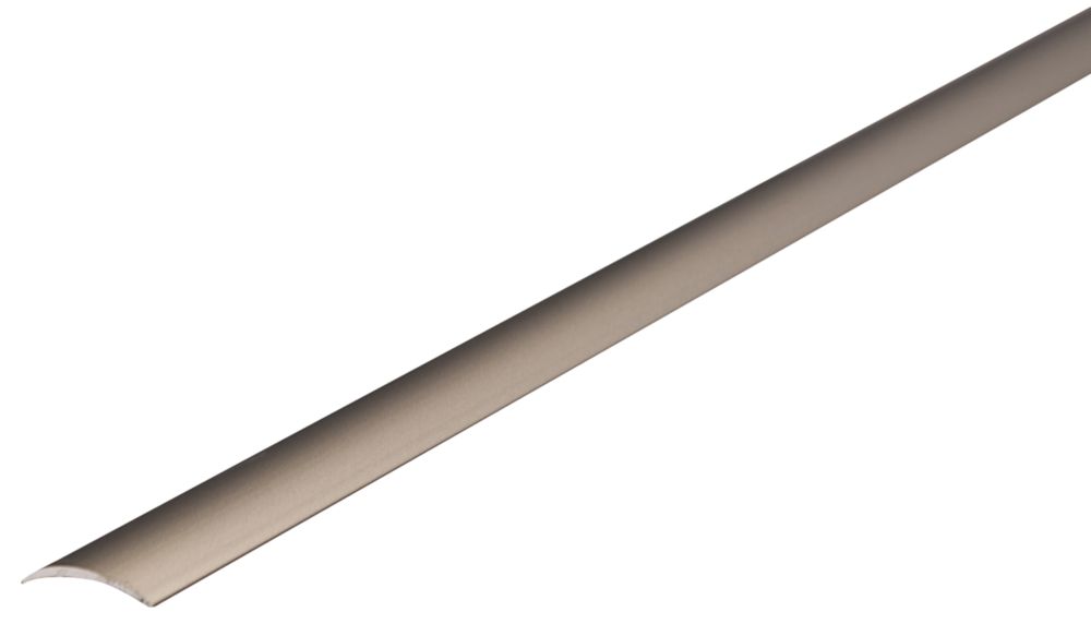 Unika Matt Steel Self-Adhesive Aluminium Floor Threshold 900mm | Door ...