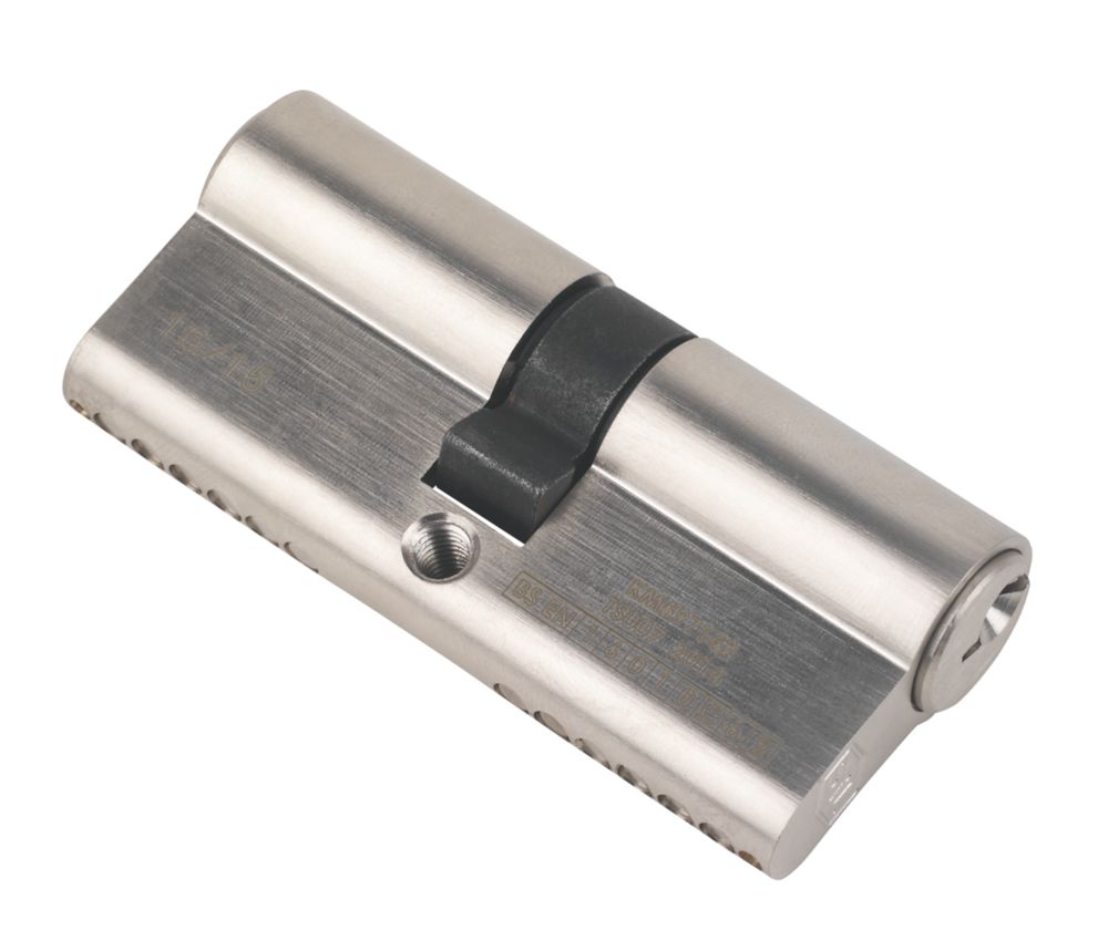 Smith & Locke Fire Rated 1 Star Double 6-Pin Euro Cylinder Lock 35-35 ...